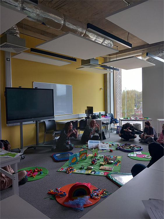 Flying Start Luton deliver practical workshop | Barnfield College